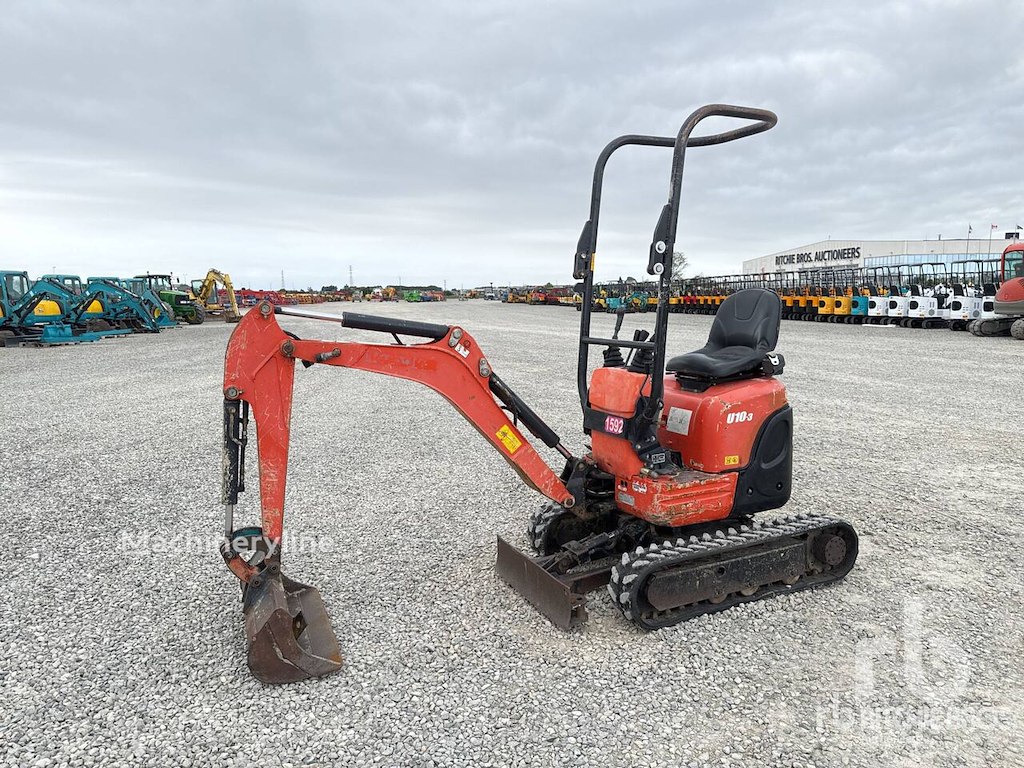 Prodaje se Kubota U10-3 mini bager na aukciji