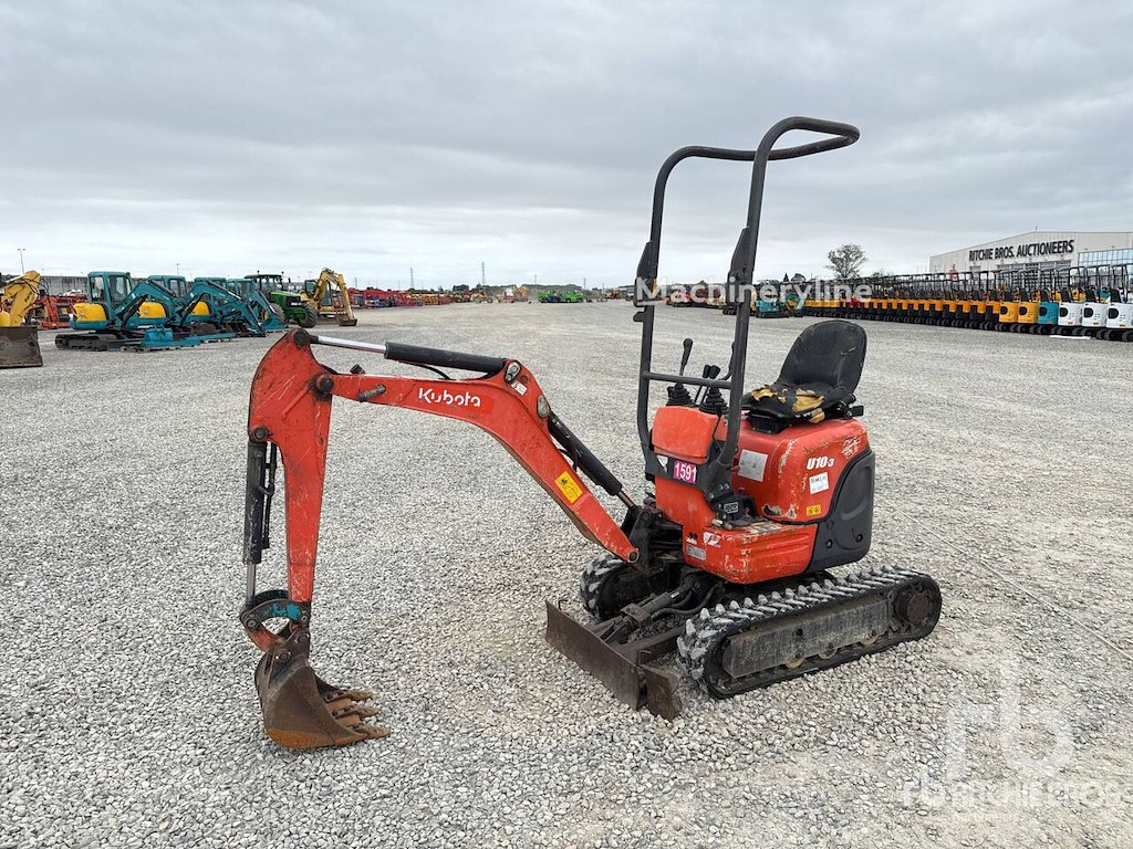 Prodaje se Kubota U10-3 mini bager na aukciji