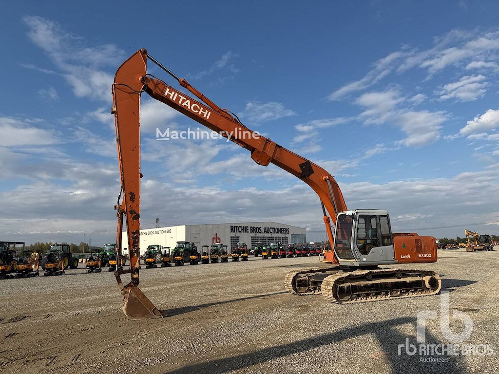 Prodaje se Hitachi EX200LC-2 Long Reach bager guseničar na aukciji
