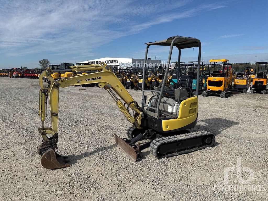 Prodaje se Yanmar VIO17 mini bager na aukciji