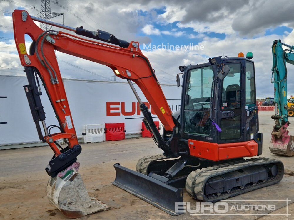 Prodaje se Kubota U56-5 mini bager na aukciji