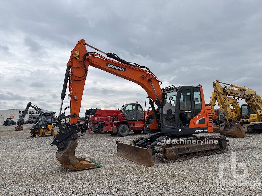 Prodaje se Doosan DX140 LCR-5 bager guseničar na aukciji