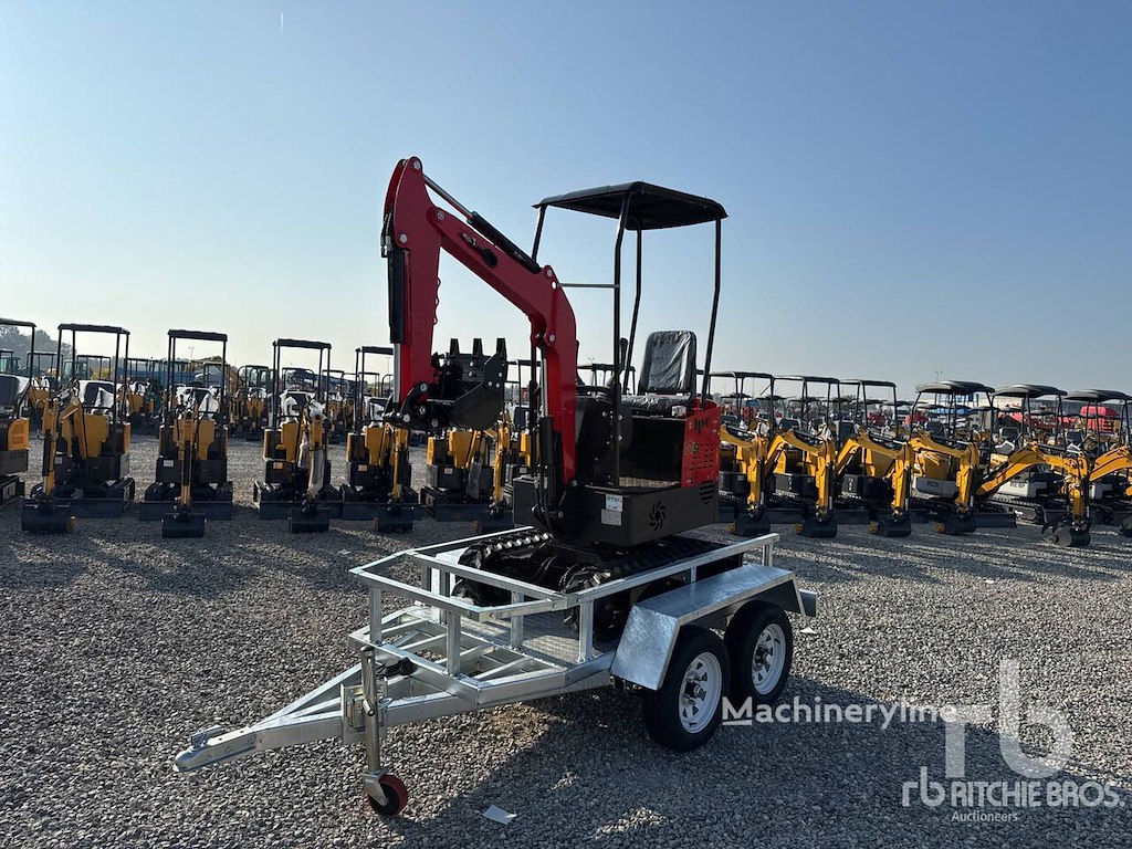 Prodaje se JPC HT12 on Trailer (Unused) mini bager na aukciji
