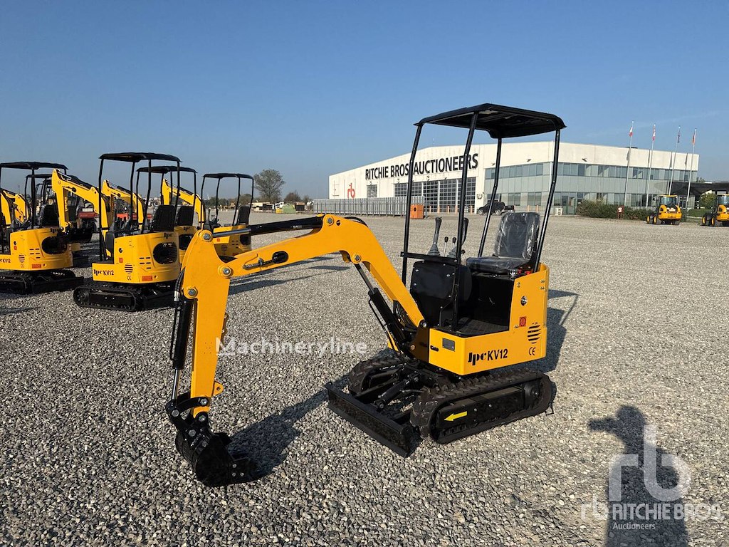 Prodaje se JPC KV12 (Unused) mini bager na aukciji