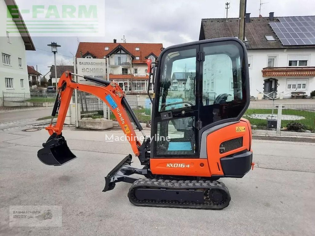 Kubota kx 016-4 mini bager