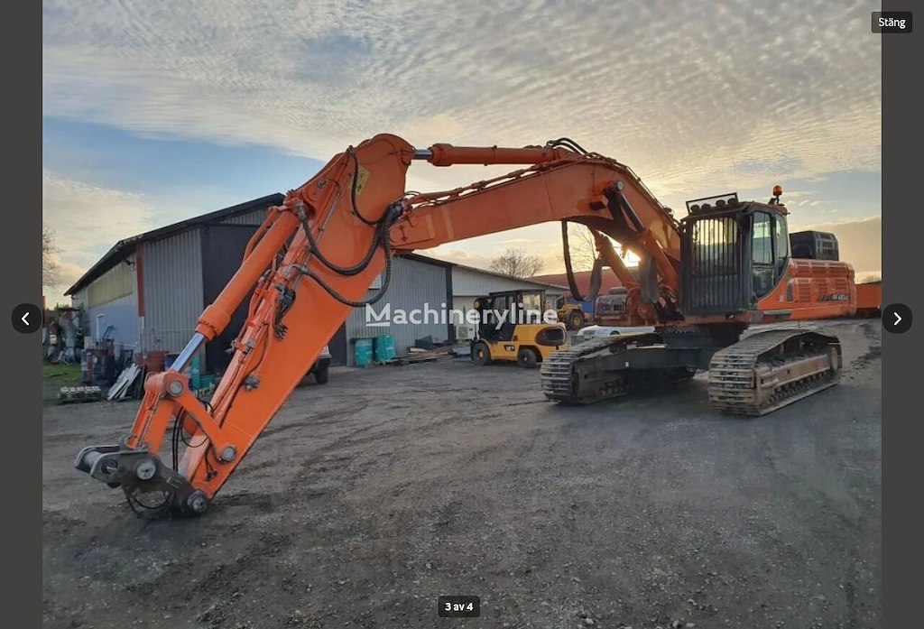 Hitachi ZAXS 650 LCH Dlia kompanii z Ukrainy - propozytsiia spivpratsi bager guseničar