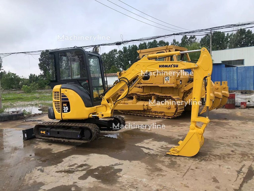 Komatsu PC35MR mini bager