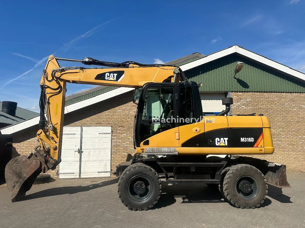 Caterpillar M316D bager točkaš