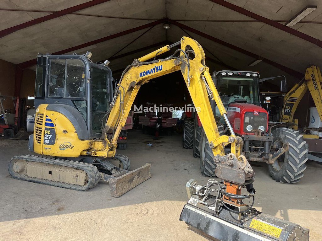 Komatsu PC27MR-2 mini bager