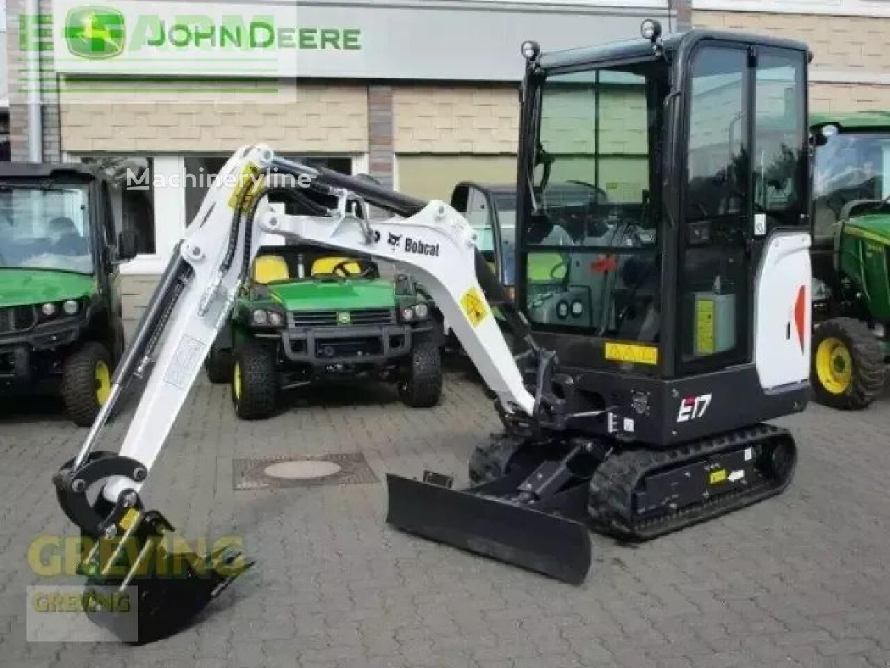 Bobcat e17 mini bager