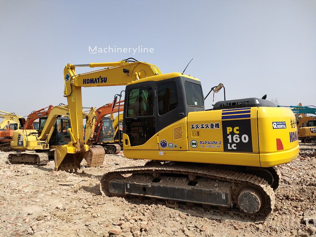 Komatsu PC160 bager guseničar