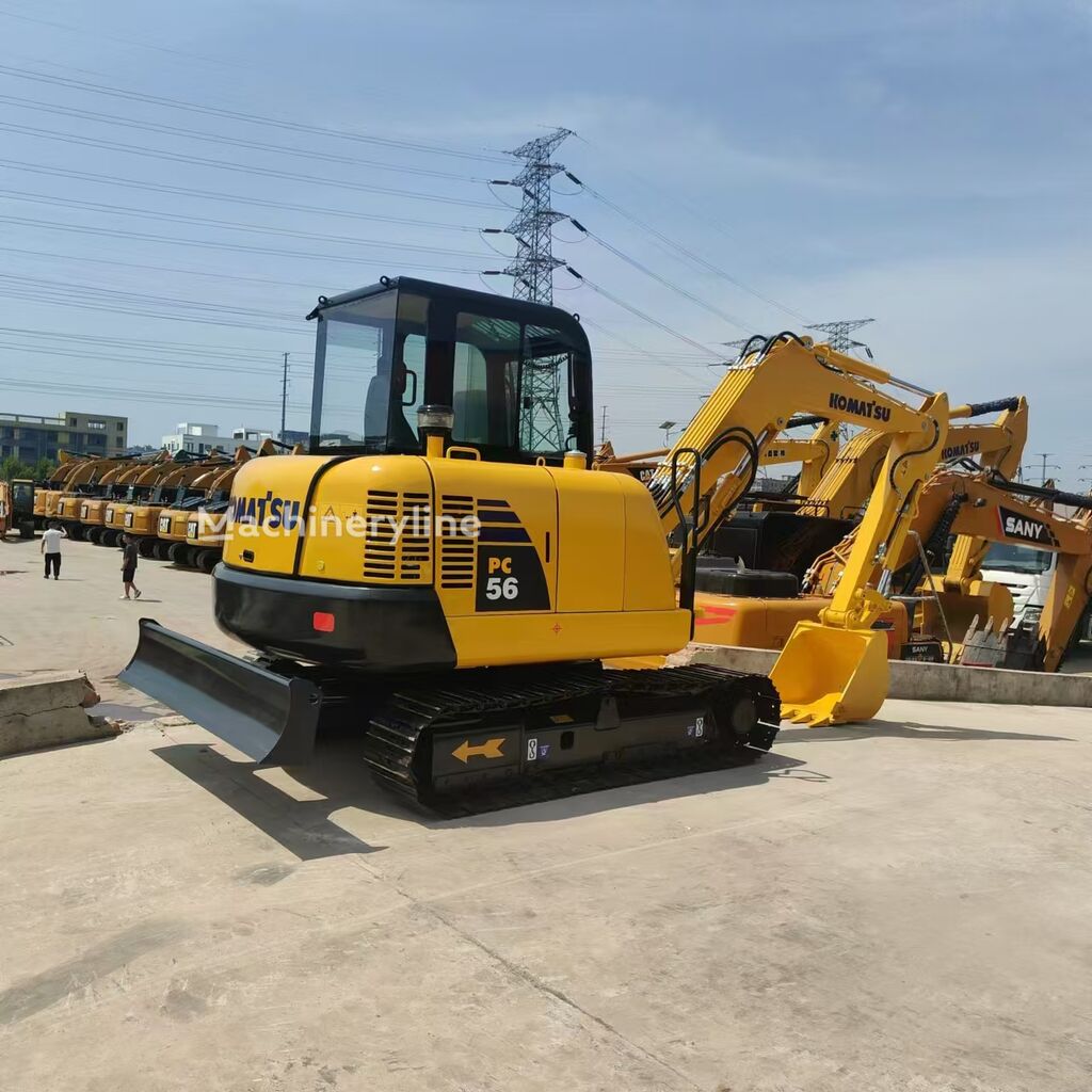 Komatsu PC56 mini bager