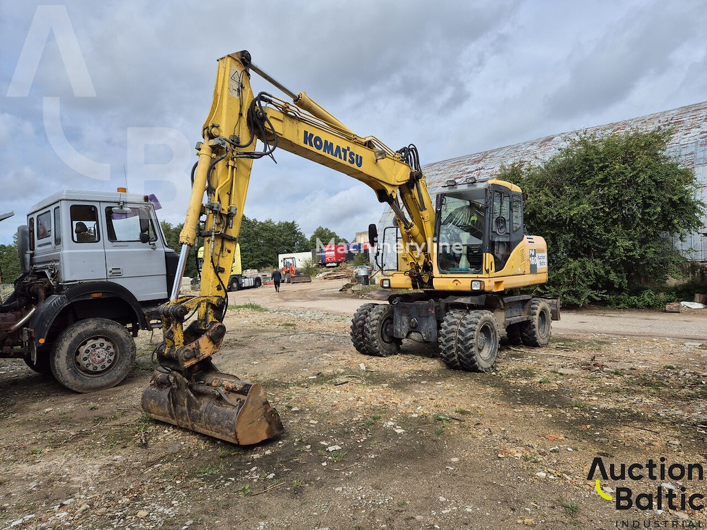 Prodaje se Komatsu PW160-7 bager točkaš na aukciji