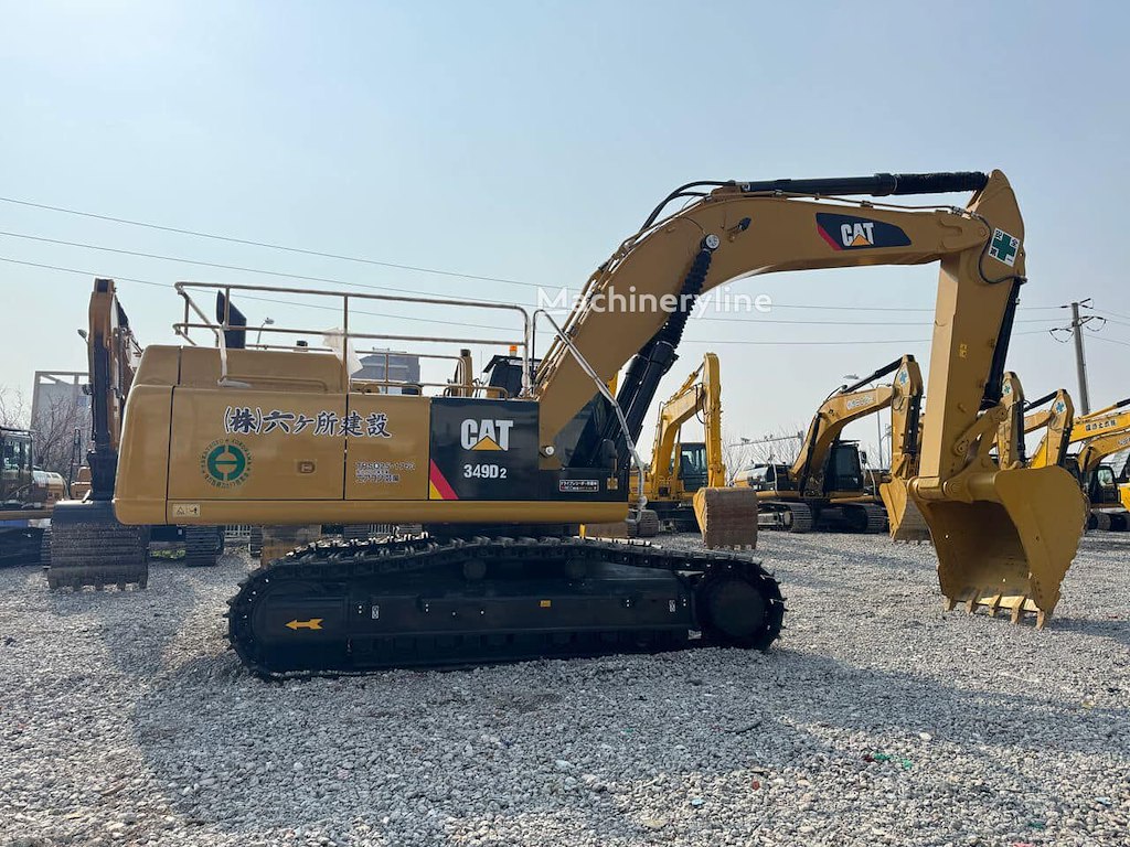 Caterpillar 349DL bager guseničar
