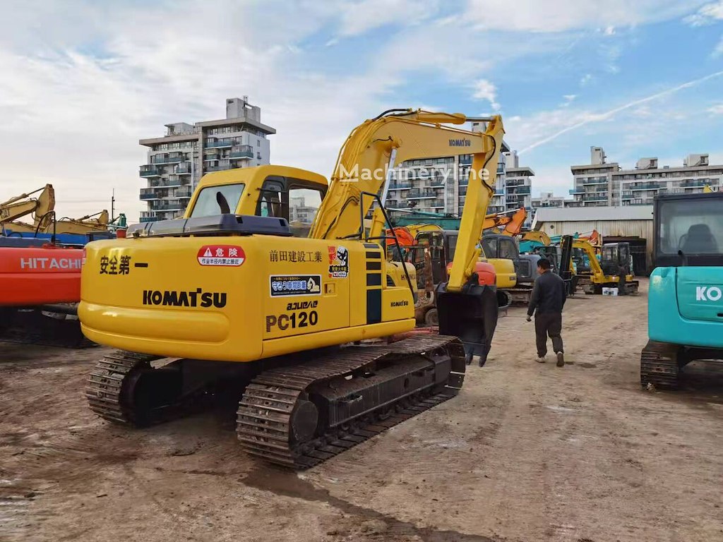Komatsu PC120 midi bager