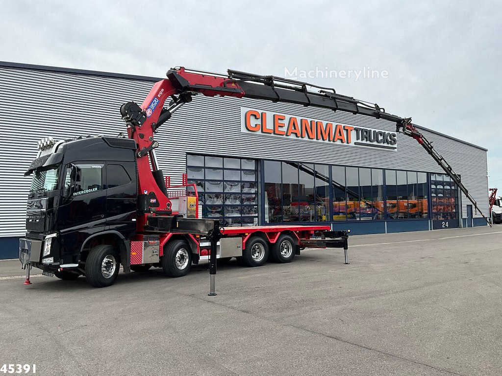 Volvo FH 540 8x4 HMF 85 Tonmeter laadkraan + Fly-Jib Just 222.786 km! autodizalica