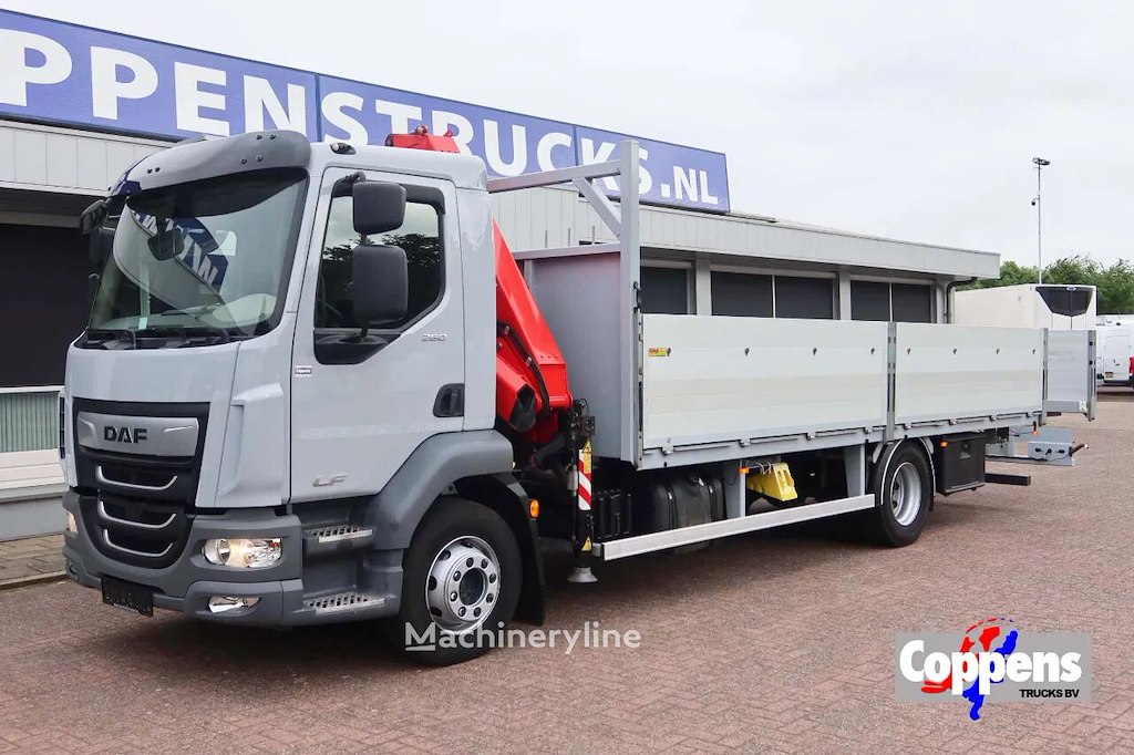 DAF LF 260 Openwagen+ Kraan Fassi F85 B023+ Radio controle autodizalica