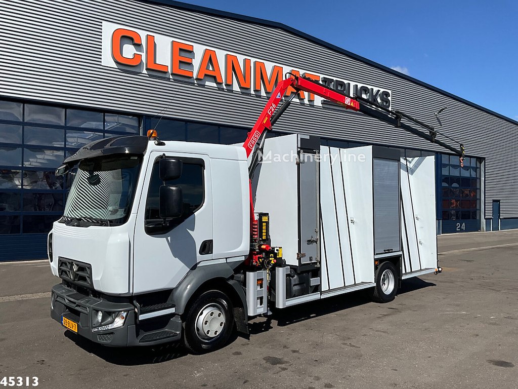 Renault D 220 Euro 6 Fassi 2,3 Tonmeter laadkraan Just 153.536 km! autodizalica