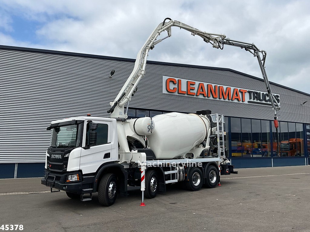 Scania P 450 XT 8x4 Euro 6 Retarder CIFA 7m³ Mixer + Pumi Pump 25 m³ NE pumpa za beton