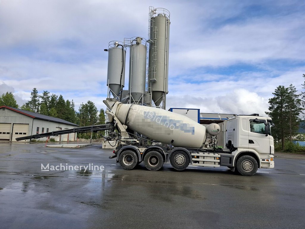 Scania G 480 *8x2 *SARAKA 9m3 *TELESCOPE 9m *MANUAL kamion s mešalicom za beton