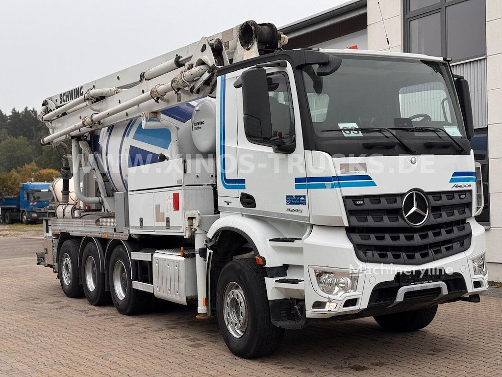 Schwing 26M/3 PUMI na šasiji Mercedes-Benz Arocs 3245 pumpa za beton