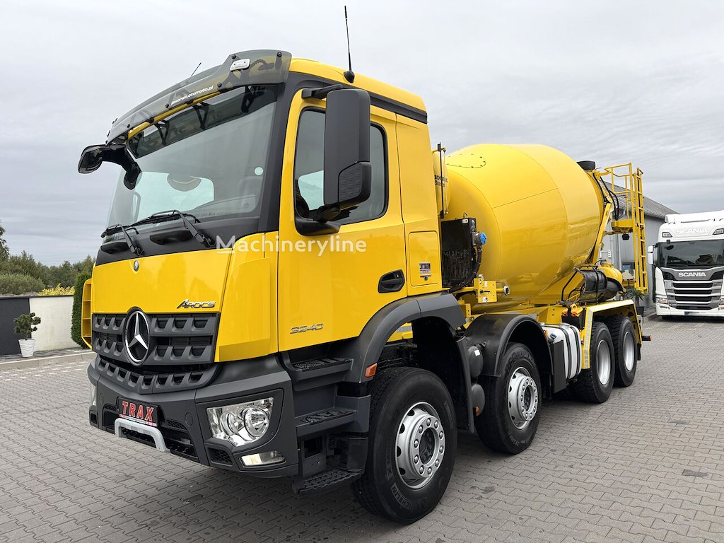 Stetter SCHWING 9 M na šasiji Mercedes-Benz AROCS 3240 kamion s mešalicom za beton