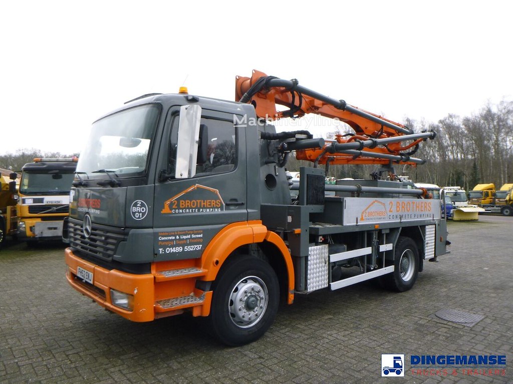 Mercedes-Benz Atego 1823 4x2 Putzmeister concrete pump 16 m pumpa za beton