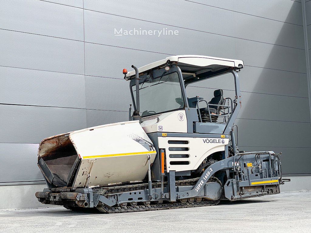 Vögele SUPER 1600-2 asfaltni finišer guseničar