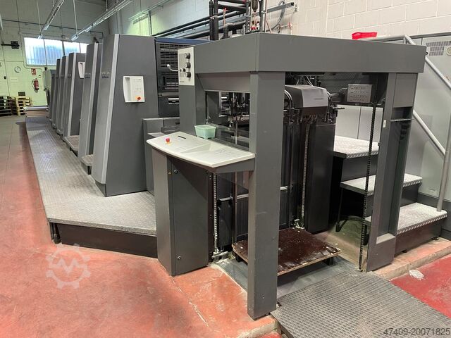 Pomak štamparske prese
Heidelberger Druckmaschinen Heidelberg Speedmaster CD 74-5-P3-H + LX