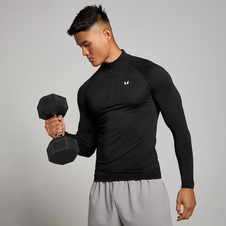 MP Men's Tempo Pillar Graphic Seamless 1/4 Zip