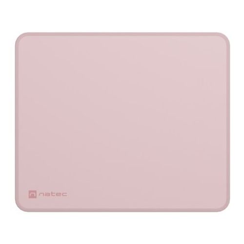 Natec NPO-2087 COLORS, Mouse Pad, 30 cm x 25 cm, Waterproof, Misty Rose
