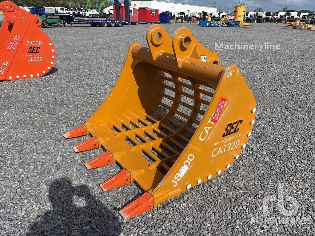 Prodaje se SEC 1450 mm Skeleton 58" to fit Cat sejalnu kašiku na aukciji