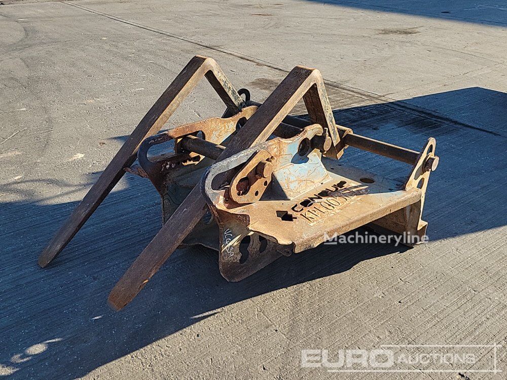 Prodaje se Conquip Fork Frame & Forks 65mm Pin to suit 13 Ton Excavator kašiku za prednje utovarivač na aukciji