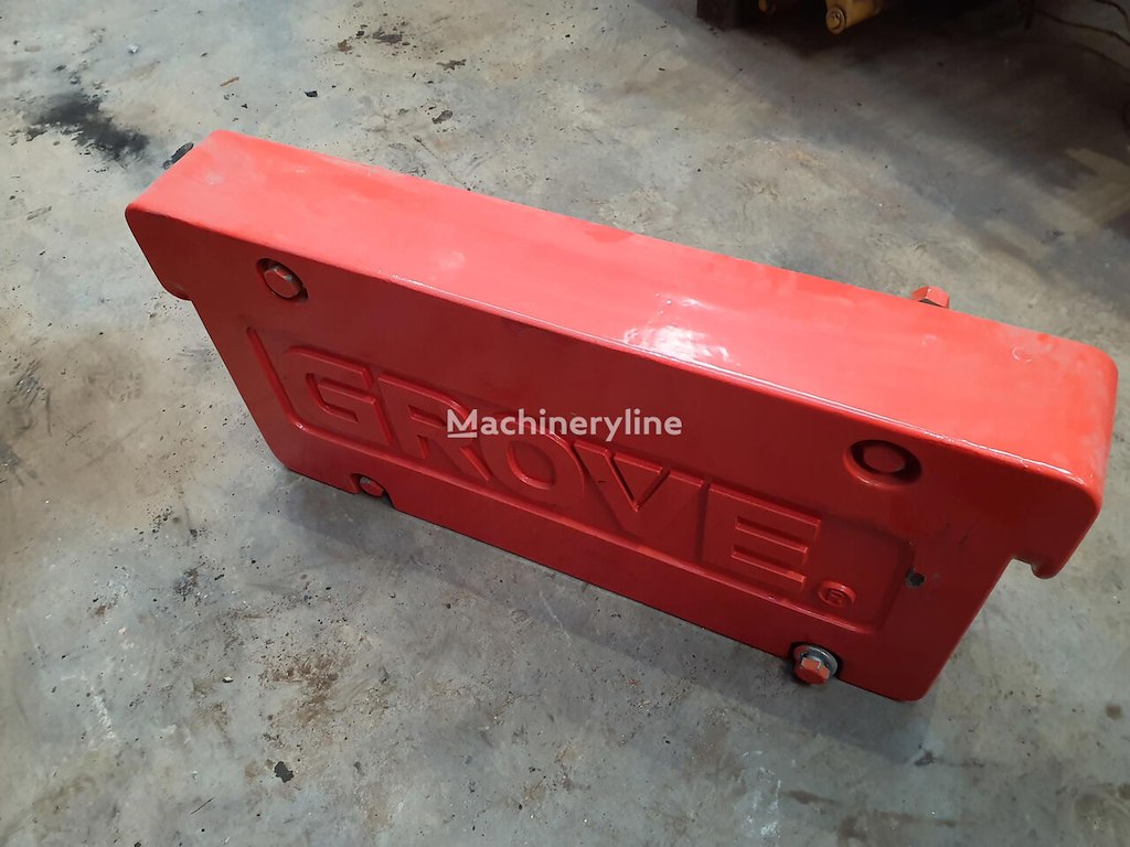 Grove GMK 5130-2 compensating weight 1 ton protivteža pokretne dizalice