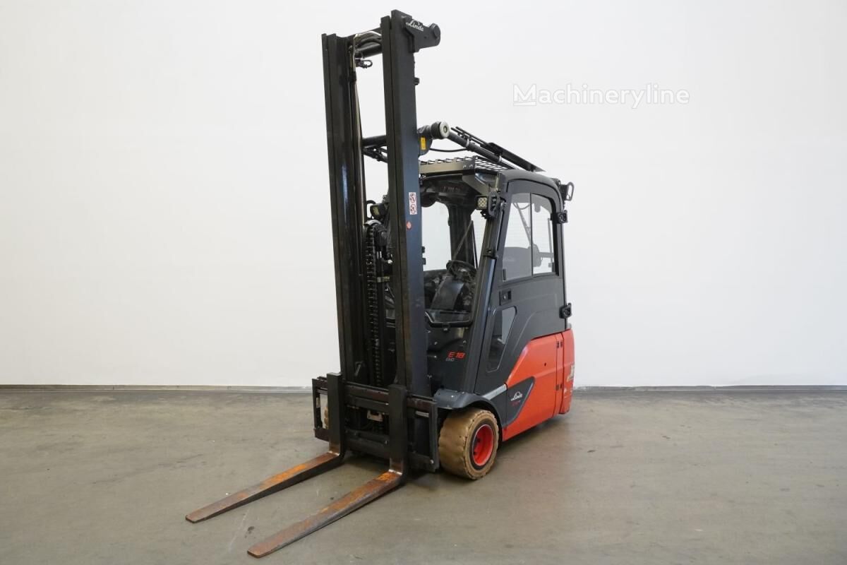 Linde E 18 L EVO 386-02 električni viljuškar