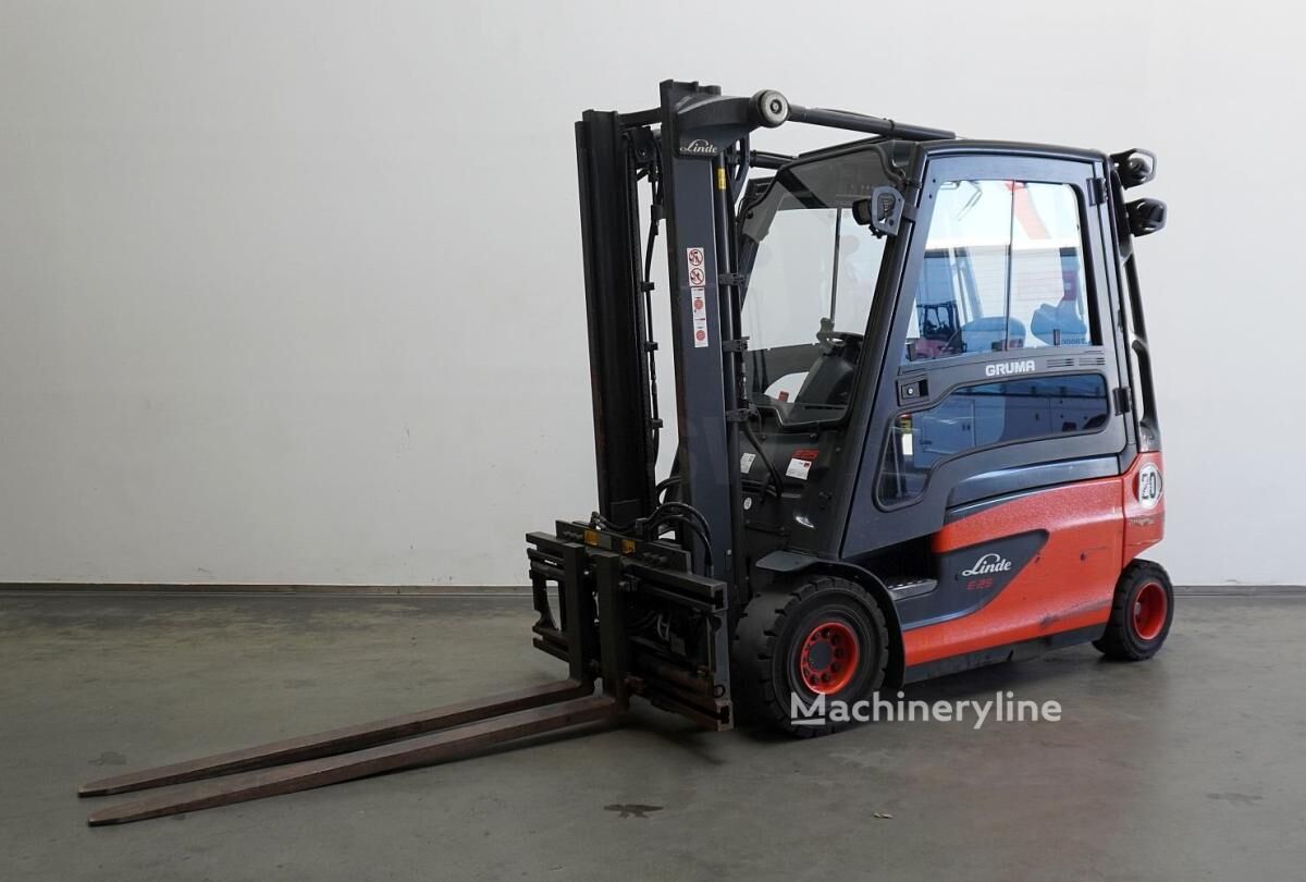Linde E 25 L 387 električni viljuškar