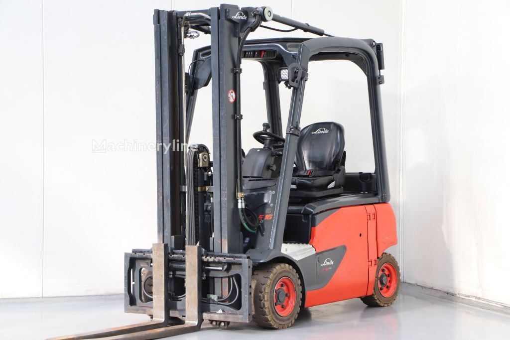 Linde E16P-02 električni viljuškar