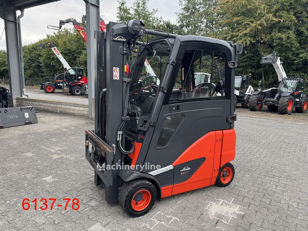 Linde E 20 PH -02 električni viljuškar