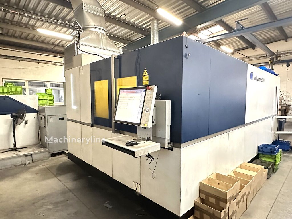 Trumpf TRULASER 5030 FIBER (L68) mašina za lasersko sečenje