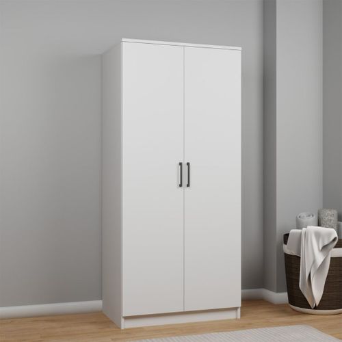 Kardelen 1600-100 White Wardrobe