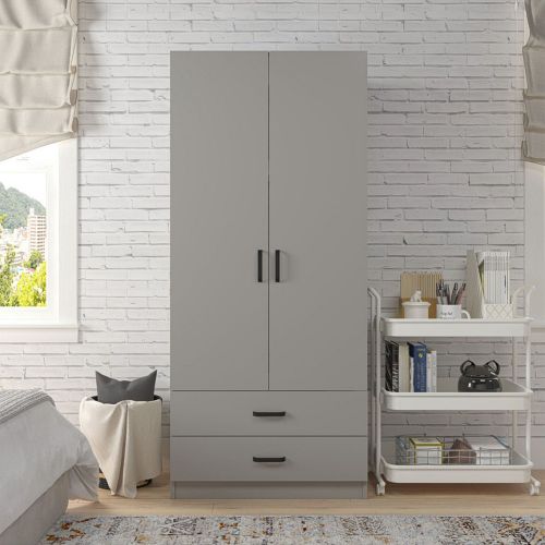 Yaman Luna 1600-043 Grey Wardrobe