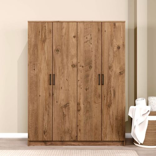 Kardelen 1600-114 Atlantic Pine Wardrobe
