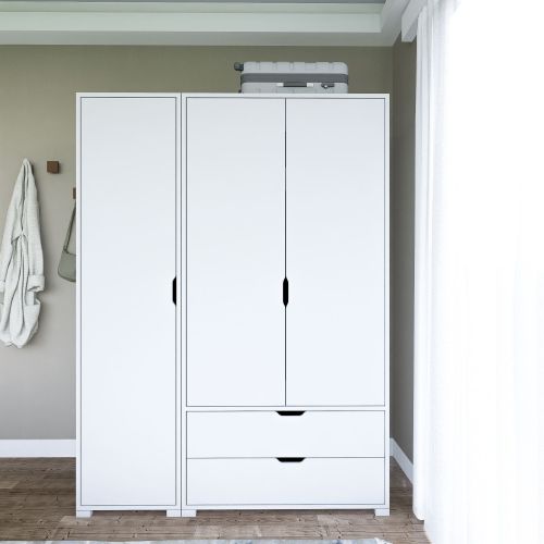 Duru 1600-020 White Wardrobe