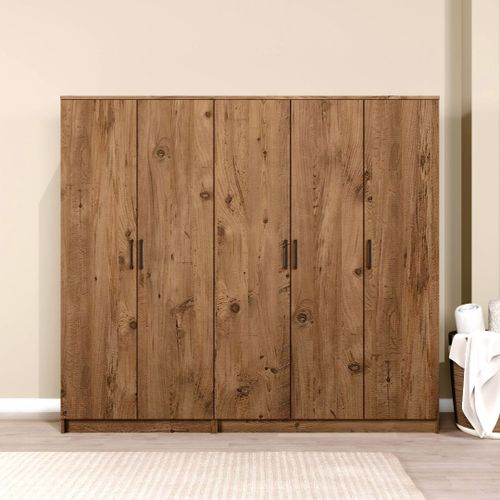 Kardelen 1600-123 Atlantic Pine Wardrobe