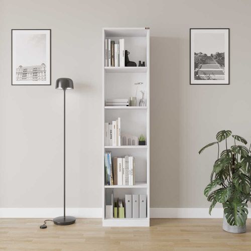 Ktp-325-Bb-1 White Bookshelf