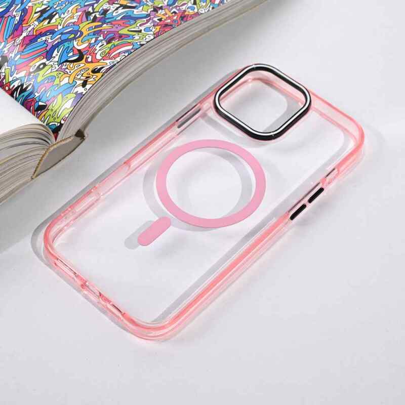 Maska Magsafe Color Pop za iPhone 16 Pro Max 6.9 roze
