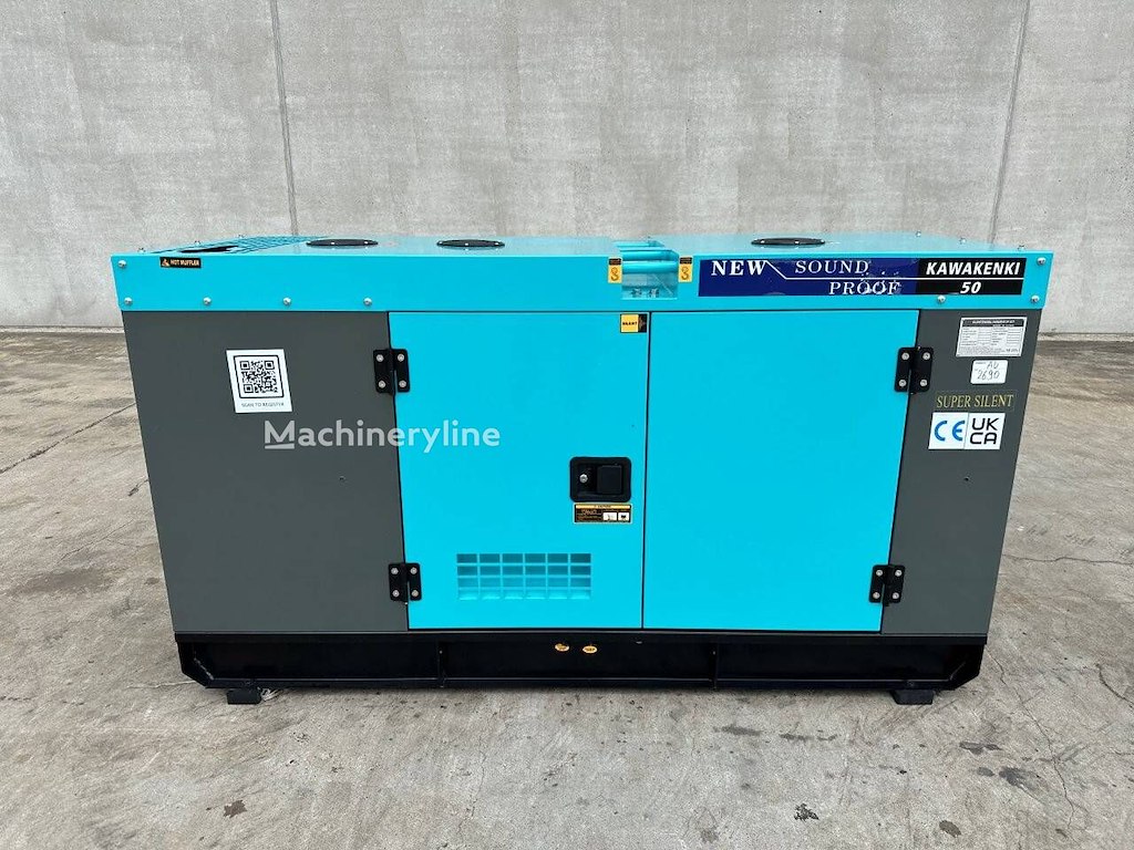 Prodaje se KawaKenki KK50-III-SSS diesel generator na aukciji