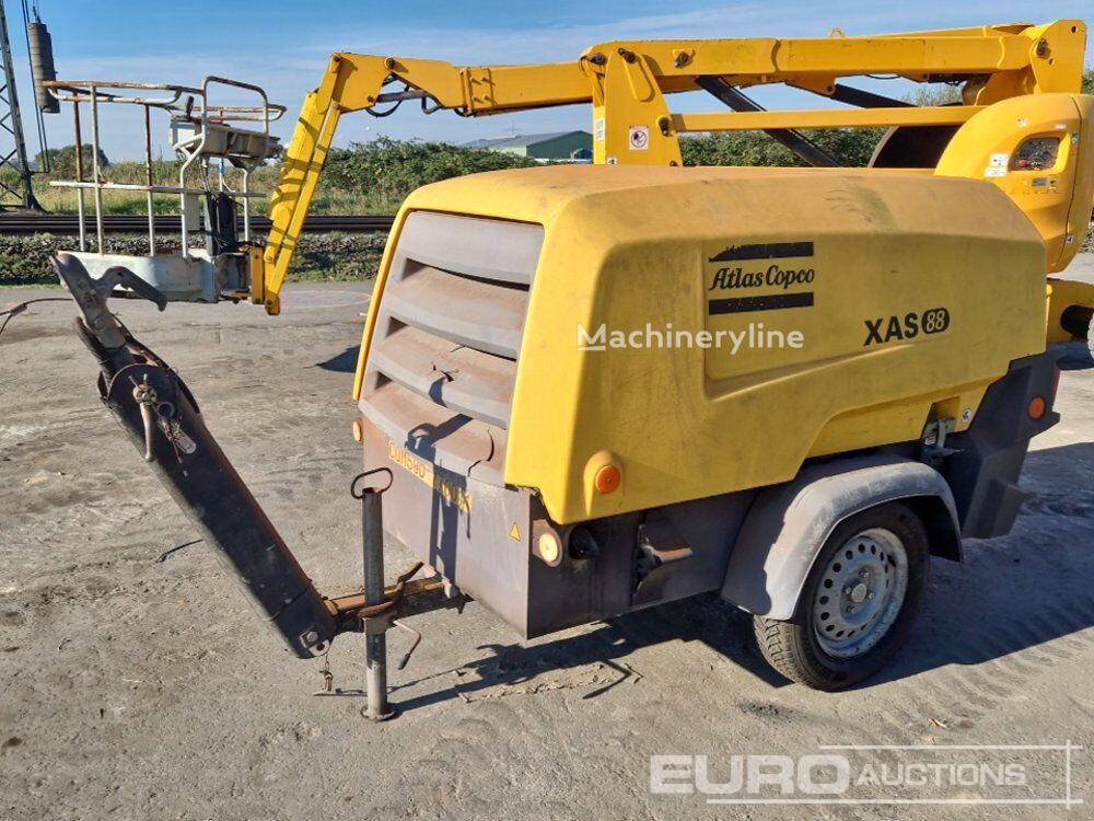 Prodaje se Atlas Copco XAS88KD mobilni kompresor na aukciji