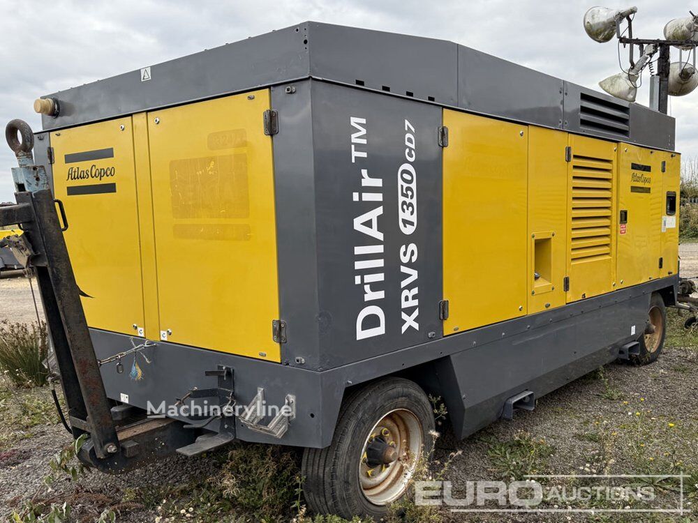 Prodaje se Atlas Copco XRVS 1350 mobilni kompresor na aukciji