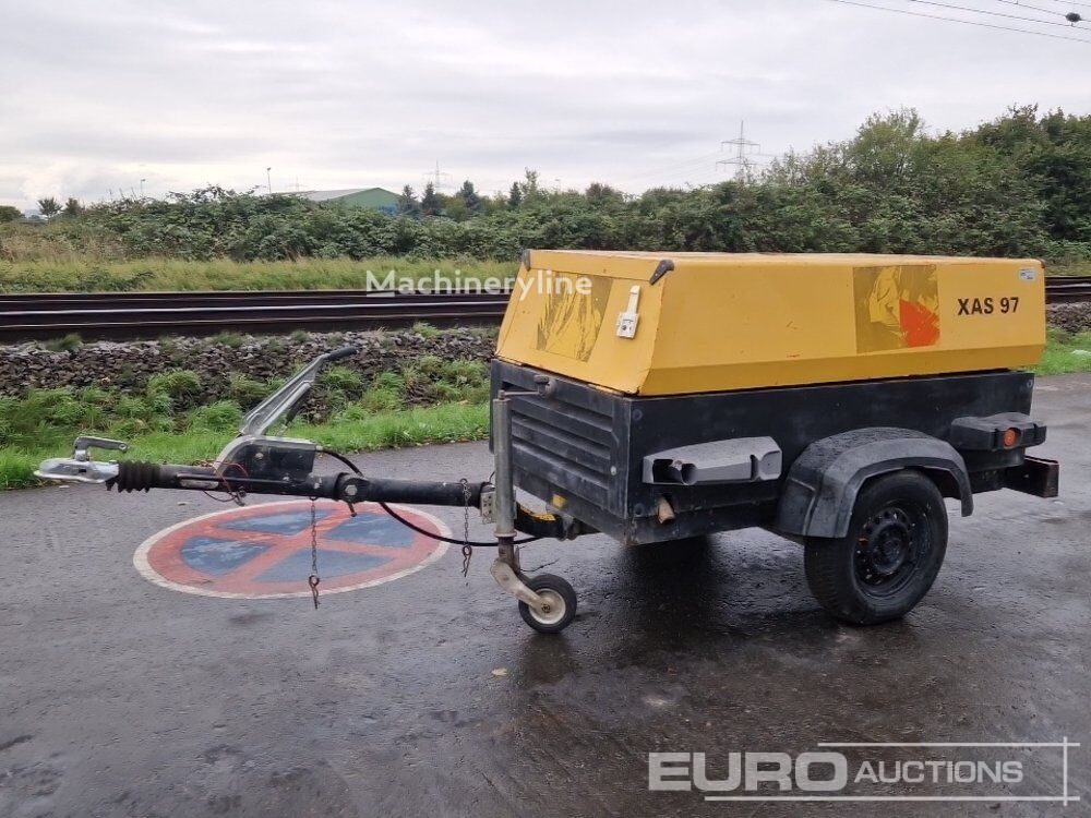 Prodaje se Atlas Copco XAS97 195CFM mobilni kompresor na aukciji